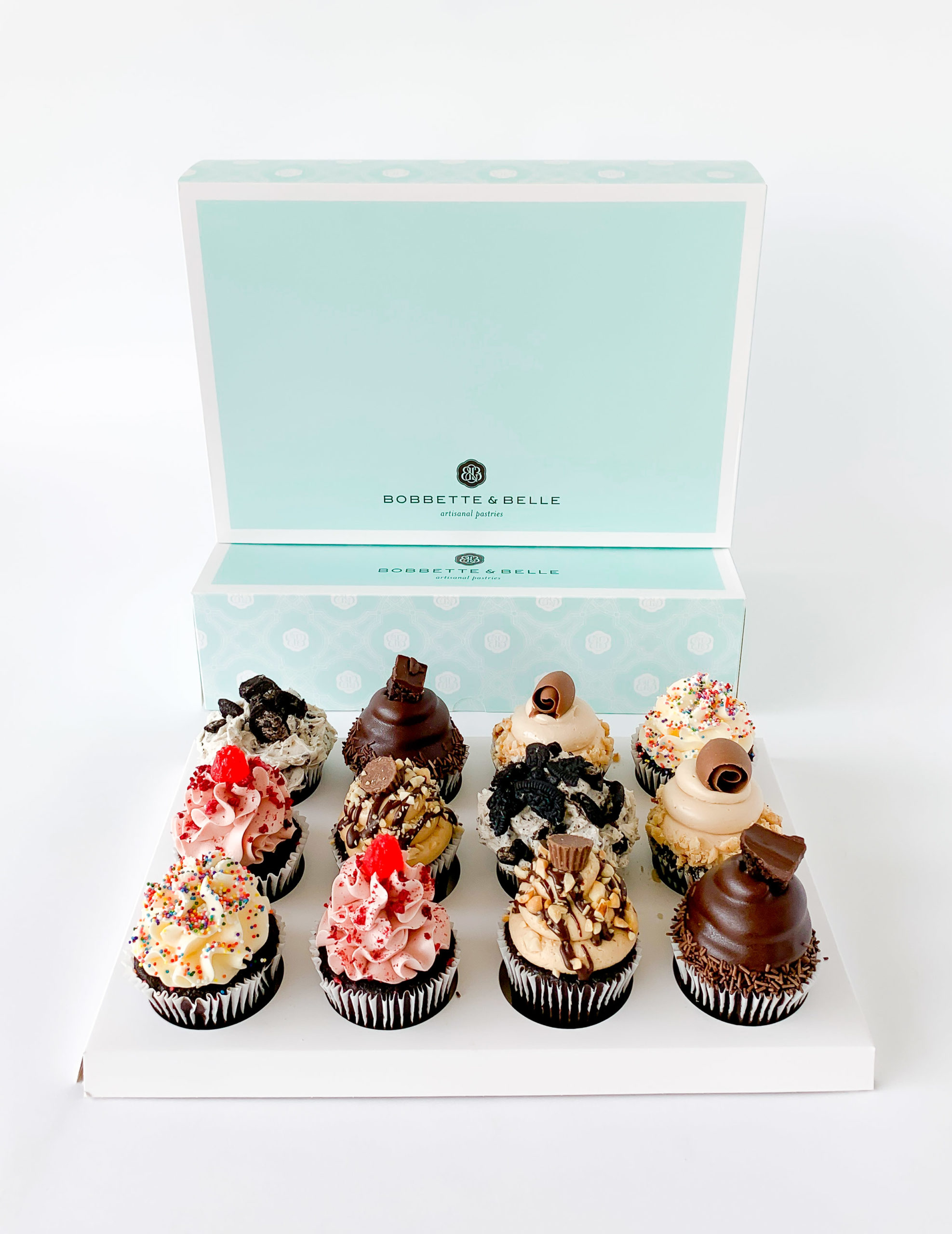 Chocolate Lovers Cupcake Assortment - Bobbette & Belle
