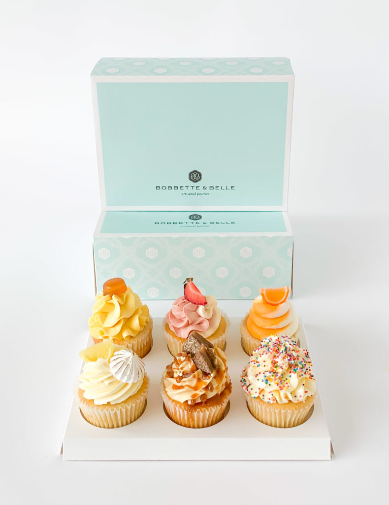 Vanilla Lovers Cupcake Assortment - Bobbette & Belle