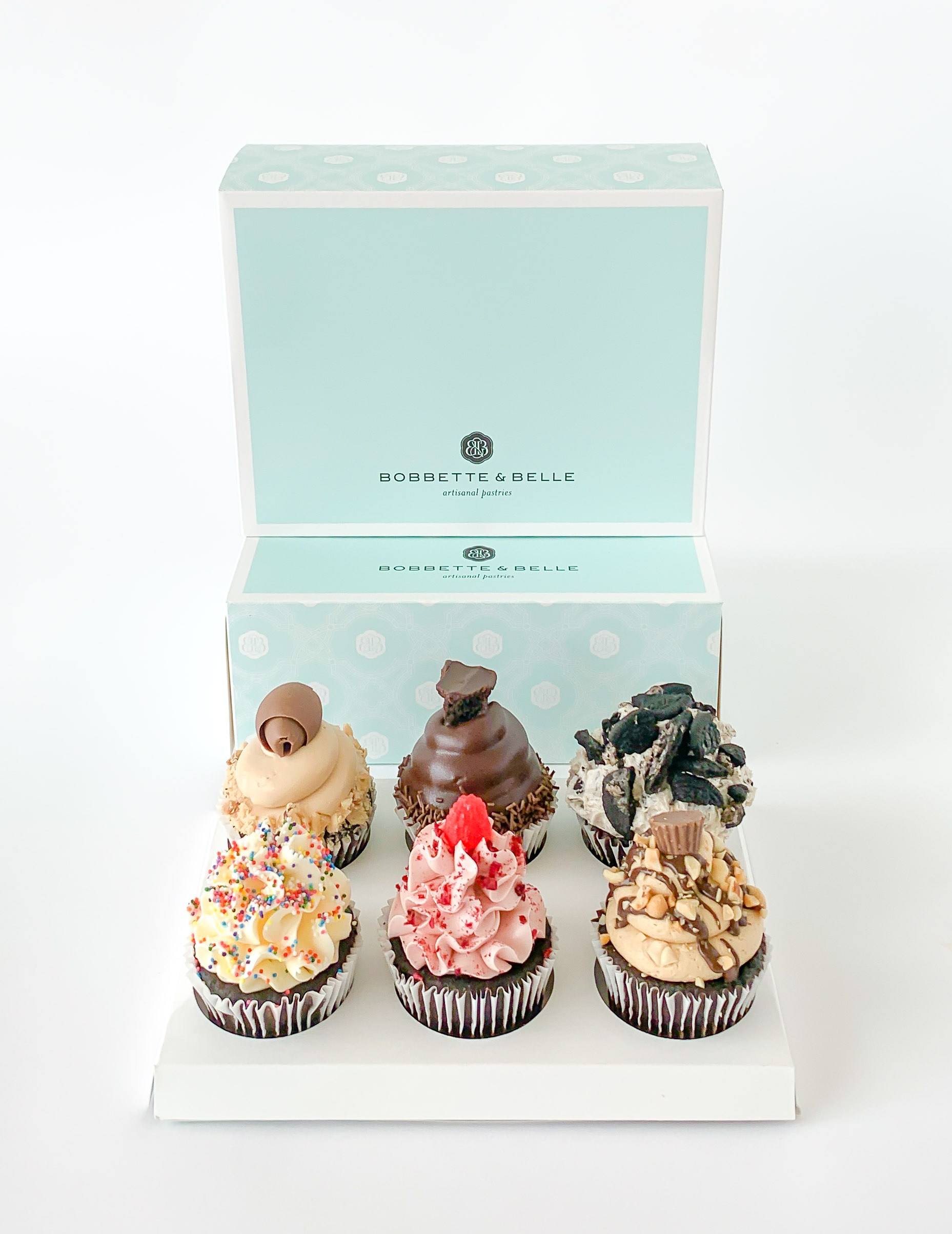 Chocolate Lovers Cupcake Assortment - Bobbette & Belle