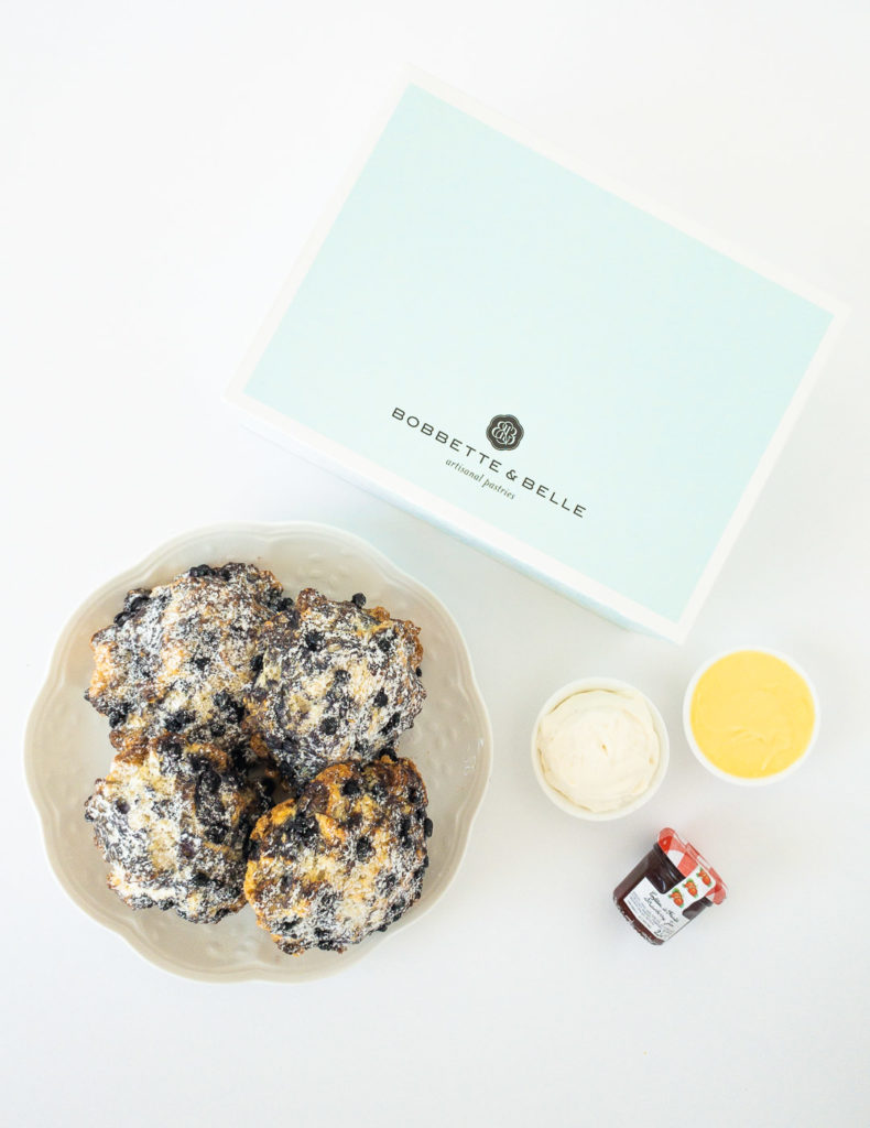 Blueberry Scone Boxes and Trays - Bobbette & Belle