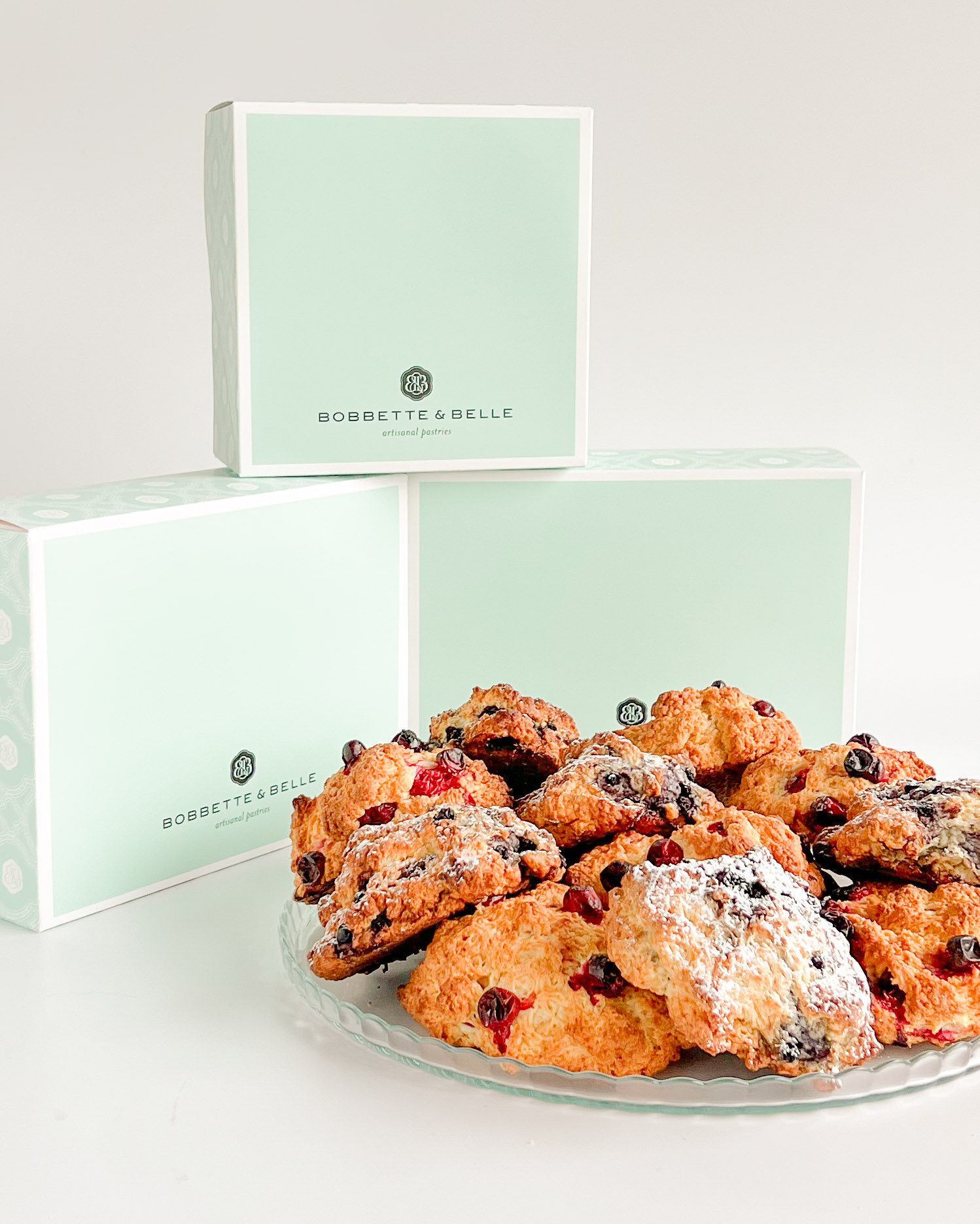 Holiday Scone Boxes - Bobbette & Belle