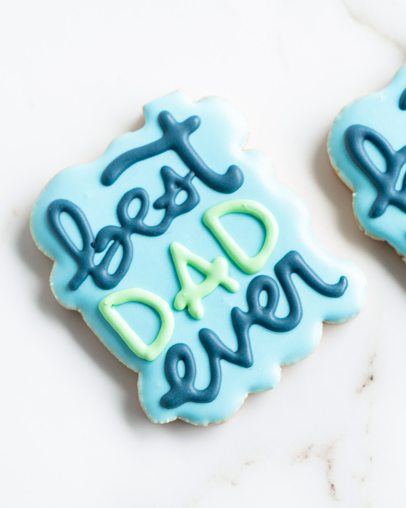 Best Dad Ever Cookie - Bobbette & Belle